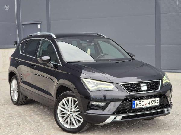Melns SEAT Ateca 2018 Šauļi, ar dzinēja tilpumu 1.97 L un nobraukumu 244 tūkst. km par 13900 €, foto 1 vietnē AUTOMOTO.COM.LV