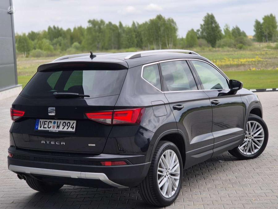 Melns SEAT Ateca 2018 Šauļi, ar dzinēja tilpumu 1.97 L un nobraukumu 244 tūkst. km par 13900 €, foto 4 vietnē AUTOMOTO.COM.LV