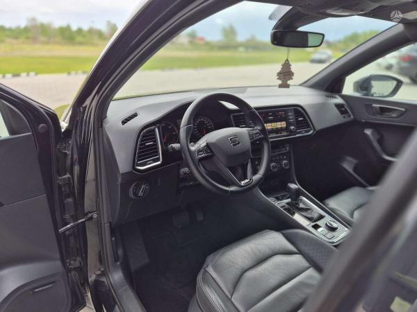 Melns SEAT Ateca 2018 Šauļi, ar dzinēja tilpumu 1.97 L un nobraukumu 244 tūkst. km par 13900 €, foto 5 vietnē AUTOMOTO.COM.LV