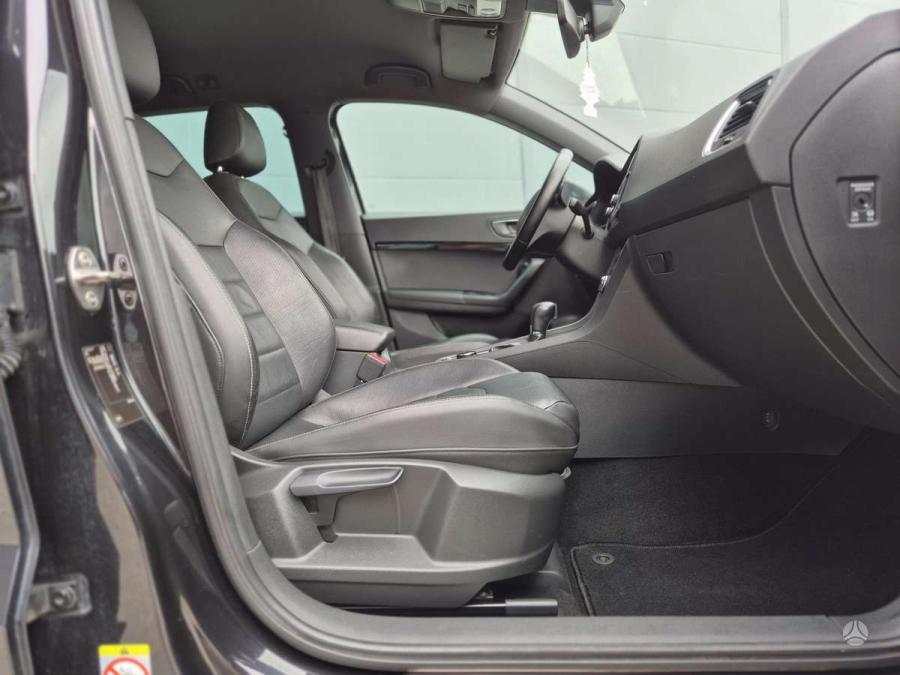 Melns SEAT Ateca 2018 Šauļi, ar dzinēja tilpumu 1.97 L un nobraukumu 244 tūkst. km par 13900 €, foto 7 vietnē AUTOMOTO.COM.LV