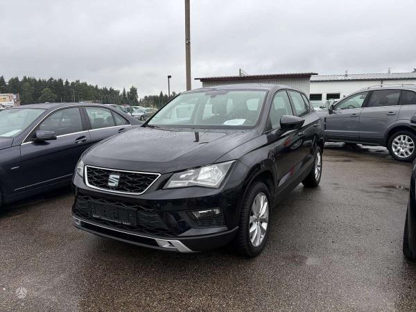 Черный Сеат Ateca 2018 в Утена, объемом двигателя 1.60 л и пробегом 77 тыс. км за 12200 €, фото 2 на AUTOMOTO.COM.LV