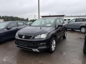Black SEAT Ateca 2018 in Utena, with an engine capacity of 1.60 L and mileage of 77 thousand km for 12200 €, photo 3 on AUTOMOTO.COM.LV