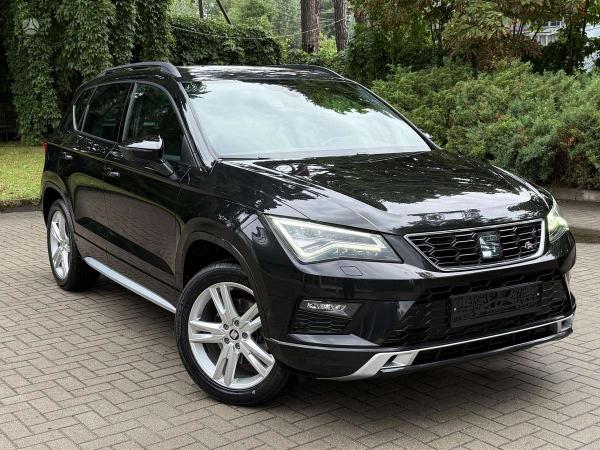 Black SEAT Ateca 2018 in Prienai, with an engine capacity of 1.97 L and mileage of 228 thousand km for 13800 €, photo 1 on AUTOMOTO.COM.LV