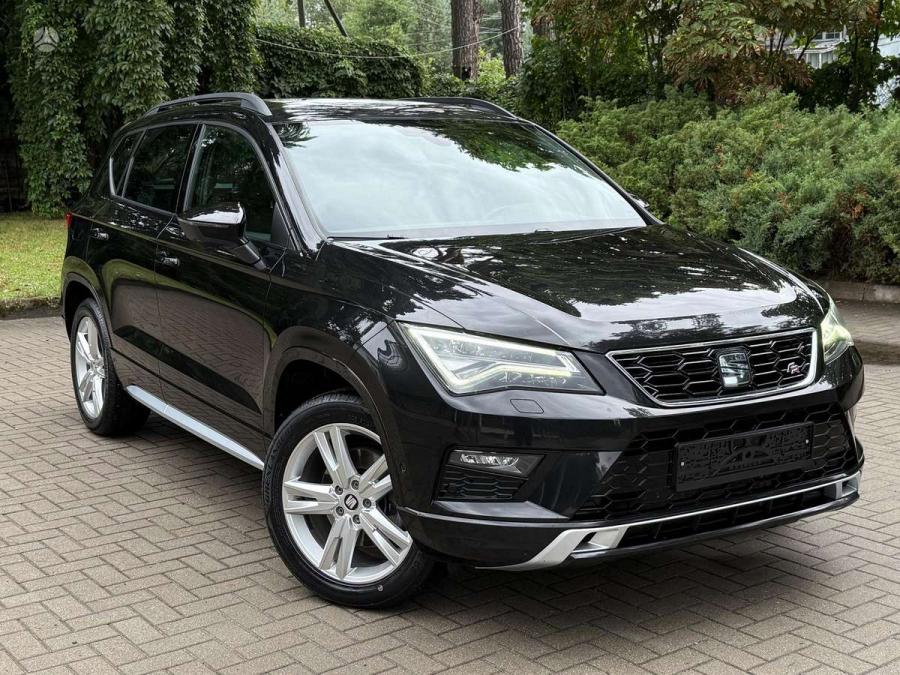 Melns SEAT Ateca 2018 Prienai, ar dzinēja tilpumu 1.97 L un nobraukumu 228 tūkst. km par 13800 €, foto 1 vietnē AUTOMOTO.COM.LV
