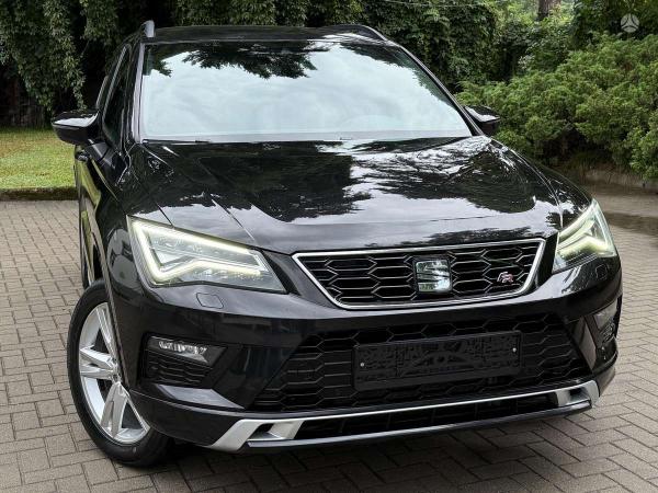 Black SEAT Ateca 2018 in Prienai, with an engine capacity of 1.97 L and mileage of 228 thousand km for 13800 €, photo 5 on AUTOMOTO.COM.LV