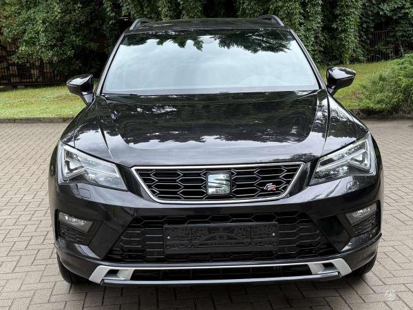 Black SEAT Ateca 2018 in Prienai, with an engine capacity of 1.97 L and mileage of 228 thousand km for 13800 €, photo 8 on AUTOMOTO.COM.LV