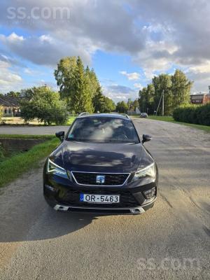 Черный Сеат Ateca 2018 в Елгава, объемом двигателя 1.60 л и пробегом 217 тыс. км за 13500 €, фото  на AUTOMOTO.COM.LV