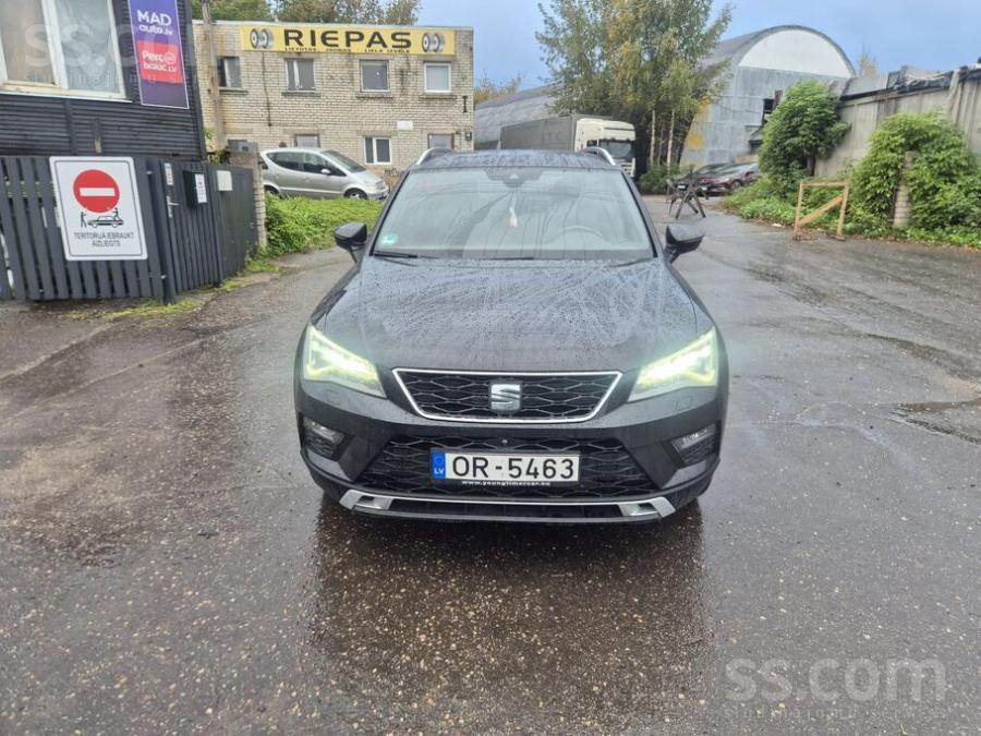 Melns SEAT Ateca 2018 Rīga, ar dzinēja tilpumu 1.60 L un nobraukumu 217 tūkst. km par 13990 €, foto 4 vietnē AUTOMOTO.COM.LV