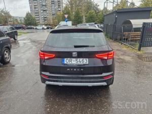 Melns SEAT Ateca 2018 Rīga, ar dzinēja tilpumu 1.60 L un nobraukumu 217 tūkst. km par 13990 €, foto 8 vietnē AUTOMOTO.COM.LV