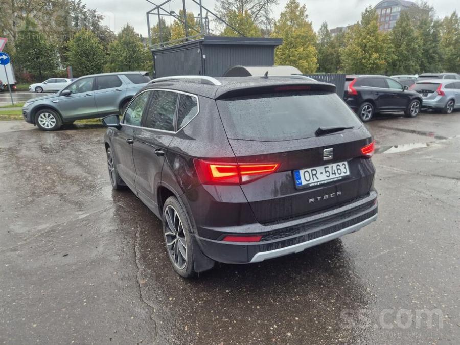 Melns SEAT Ateca 2018 Rīga, ar dzinēja tilpumu 1.60 L un nobraukumu 217 tūkst. km par 13990 €, foto 9 vietnē AUTOMOTO.COM.LV