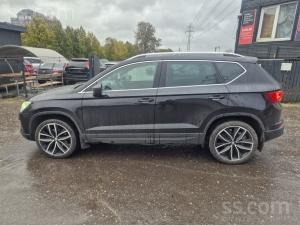 Melns SEAT Ateca 2018 Rīga, ar dzinēja tilpumu 1.60 L un nobraukumu 217 tūkst. km par 13990 €, foto 10 vietnē AUTOMOTO.COM.LV
