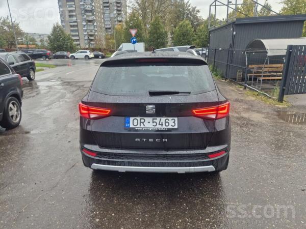 Melns SEAT Ateca 2018 Rīga, ar dzinēja tilpumu 1.60 L un nobraukumu 217 tūkst. km par 13990 €, foto 8 vietnē AUTOMOTO.COM.LV