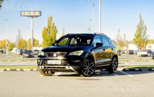 Черный Сеат Ateca 2018 в Рига, объемом двигателя 1.60 л и пробегом 217 тыс. км за 13990 €, фото  на AUTOMOTO.COM.LV