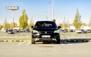 Black SEAT Ateca 2018 in Riga, with an engine capacity of 1.60 L and mileage of 217 thousand km for 13990 €, photo 4 on AUTOMOTO.COM.LV
