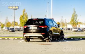 Black SEAT Ateca 2018 in Riga, with an engine capacity of 1.60 L and mileage of 217 thousand km for 13990 €, photo 7 on AUTOMOTO.COM.LV