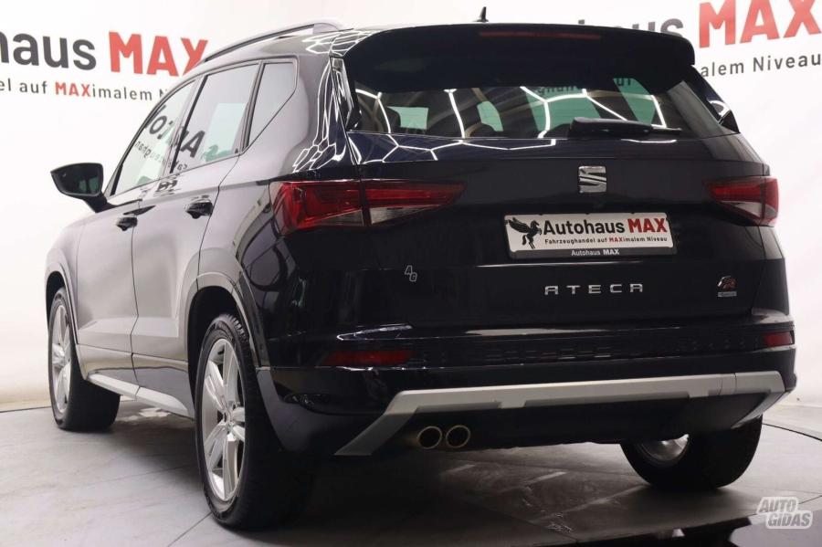 Black SEAT Ateca 2019 in Kaunas, with an engine capacity of 2.00 L and mileage of 57 thousand km for 27540 €, photo 4 on AUTOMOTO.COM.LV
