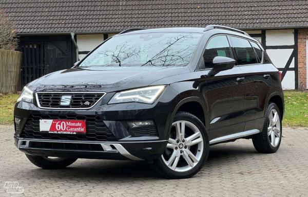 Black SEAT Ateca 2019 in Kaunas, with an engine capacity of 1.50 L and mileage of 34 thousand km for 26519 €, photo 1 on AUTOMOTO.COM.LV