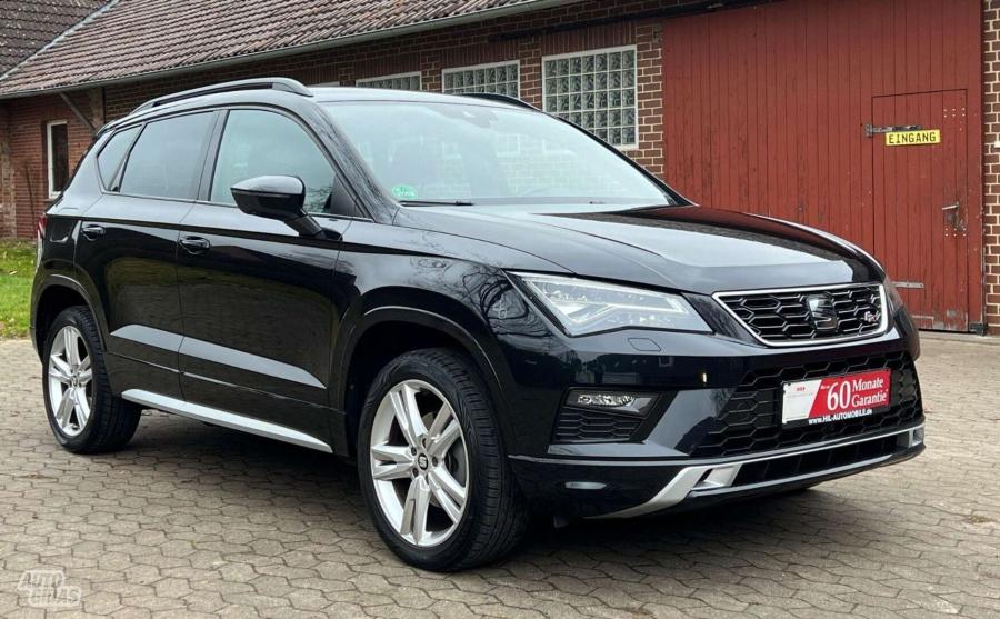 Black SEAT Ateca 2019 in Kaunas, with an engine capacity of 1.50 L and mileage of 34 thousand km for 26519 €, photo 4 on AUTOMOTO.COM.LV