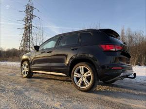 Melns SEAT Ateca 2019 Kauņa, ar dzinēja tilpumu 1.50 L un nobraukumu 150 tūkst. km par 17777 €, foto  vietnē AUTOMOTO.COM.LV