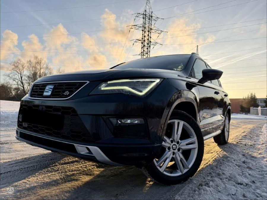 Черный Сеат Ateca 2019 в Каунас, объемом двигателя 1.50 л и пробегом 150 тыс. км за 17777 €, фото 2 на AUTOMOTO.COM.LV