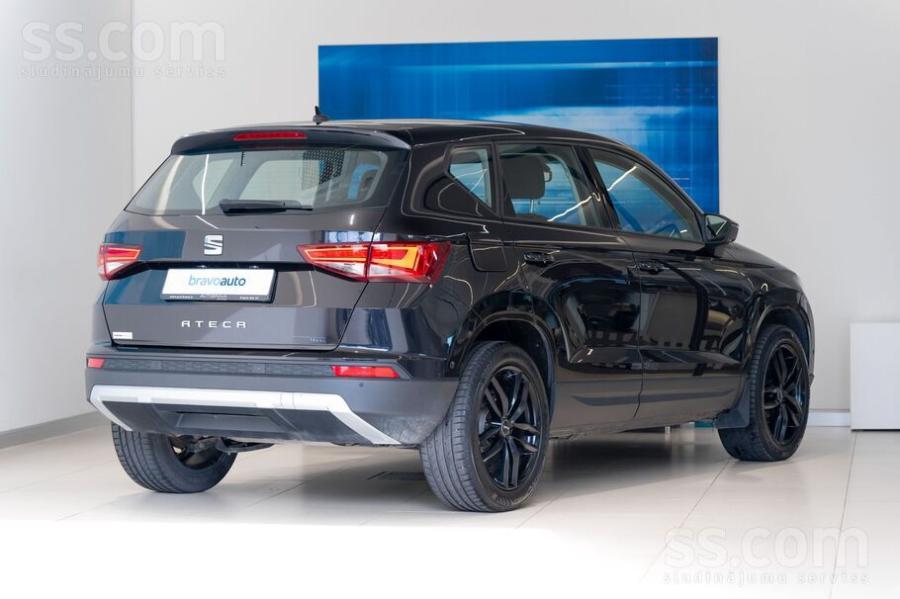 Melns SEAT Ateca 2019 Rīga, ar dzinēja tilpumu 1.60 L un nobraukumu 115 tūkst. km par 12990 €, foto 4 vietnē AUTOMOTO.COM.LV