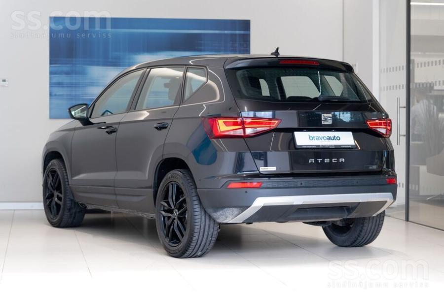 Melns SEAT Ateca 2019 Rīga, ar dzinēja tilpumu 1.60 L un nobraukumu 115 tūkst. km par 12990 €, foto 5 vietnē AUTOMOTO.COM.LV