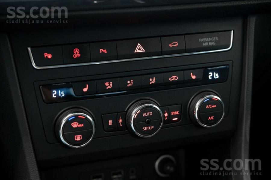 Melns SEAT Ateca 2019 Rīga, ar dzinēja tilpumu 1.60 L un nobraukumu 115 tūkst. km par 12990 €, foto 18 vietnē AUTOMOTO.COM.LV