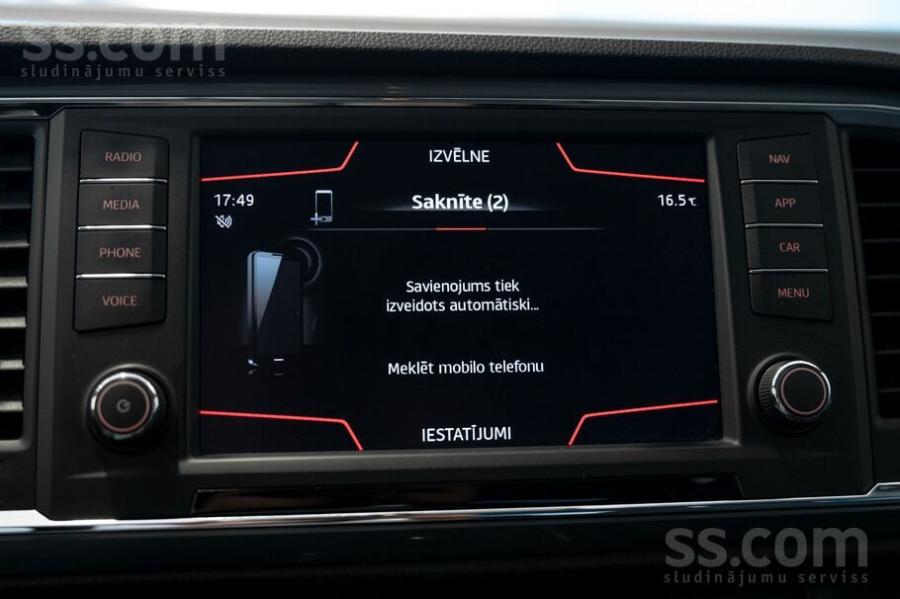 Melns SEAT Ateca 2019 Rīga, ar dzinēja tilpumu 1.60 L un nobraukumu 115 tūkst. km par 12990 €, foto 20 vietnē AUTOMOTO.COM.LV