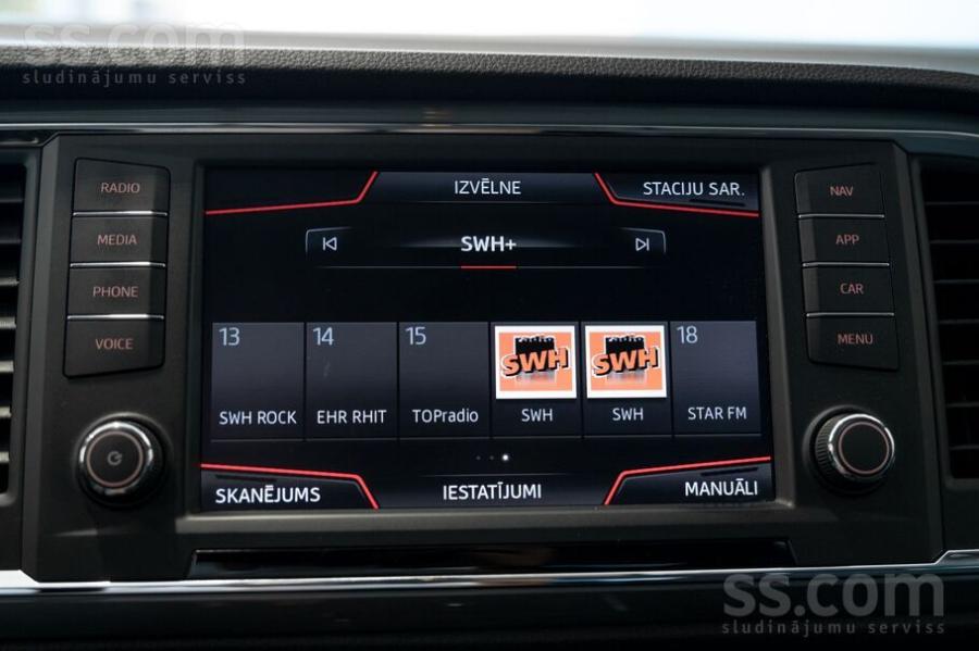 Melns SEAT Ateca 2019 Rīga, ar dzinēja tilpumu 1.60 L un nobraukumu 115 tūkst. km par 12990 €, foto 22 vietnē AUTOMOTO.COM.LV