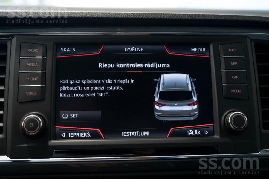 Melns SEAT Ateca 2019 Rīga, ar dzinēja tilpumu 1.60 L un nobraukumu 115 tūkst. km par 12990 €, foto 26 vietnē AUTOMOTO.COM.LV