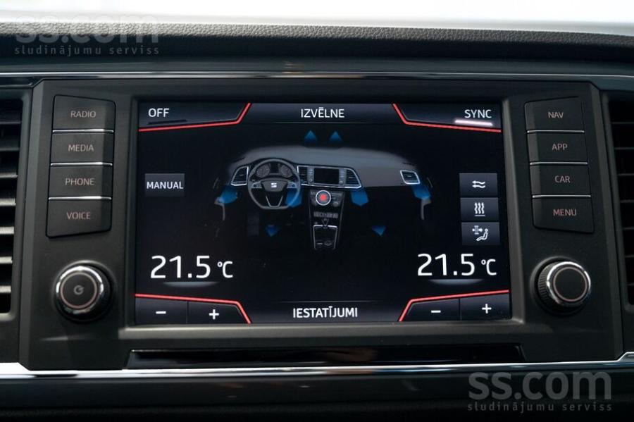 Melns SEAT Ateca 2019 Rīga, ar dzinēja tilpumu 1.60 L un nobraukumu 115 tūkst. km par 12990 €, foto 29 vietnē AUTOMOTO.COM.LV
