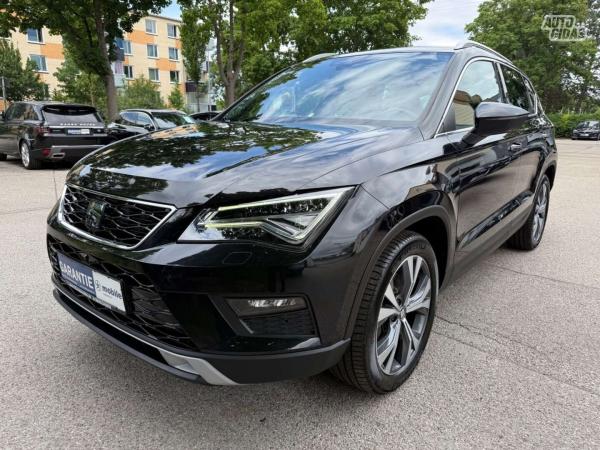 Melns SEAT Ateca 2020 Kauņa, ar dzinēja tilpumu 2.00 L un nobraukumu 92 tūkst. km par 26934 €, foto 1 vietnē AUTOMOTO.COM.LV