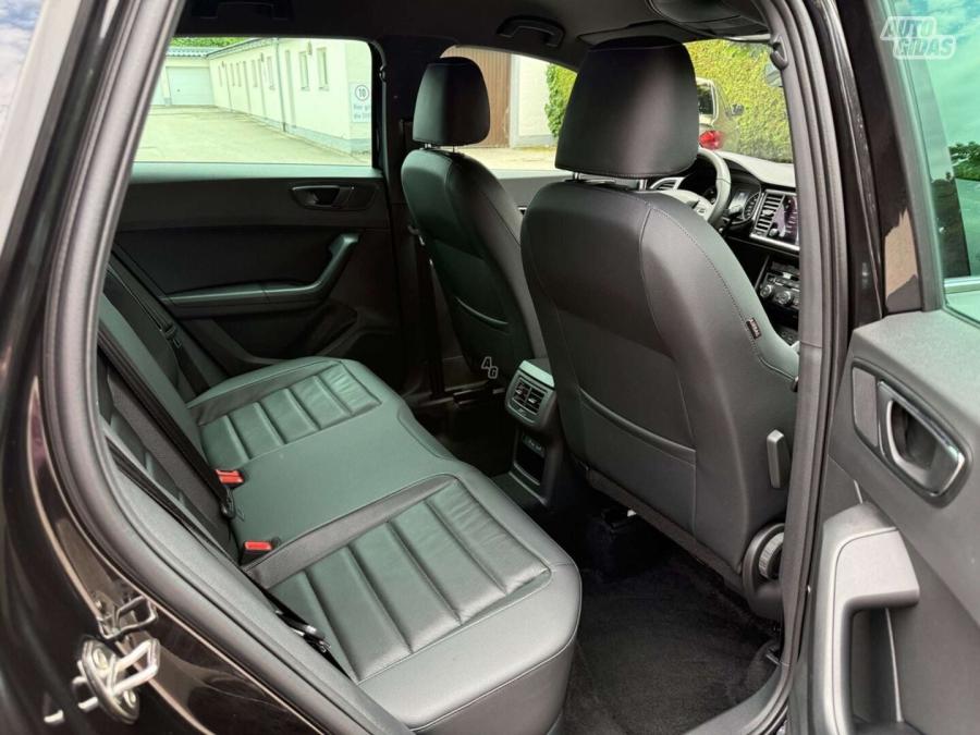 Melns SEAT Ateca 2020 Kauņa, ar dzinēja tilpumu 2.00 L un nobraukumu 92 tūkst. km par 26934 €, foto 12 vietnē AUTOMOTO.COM.LV