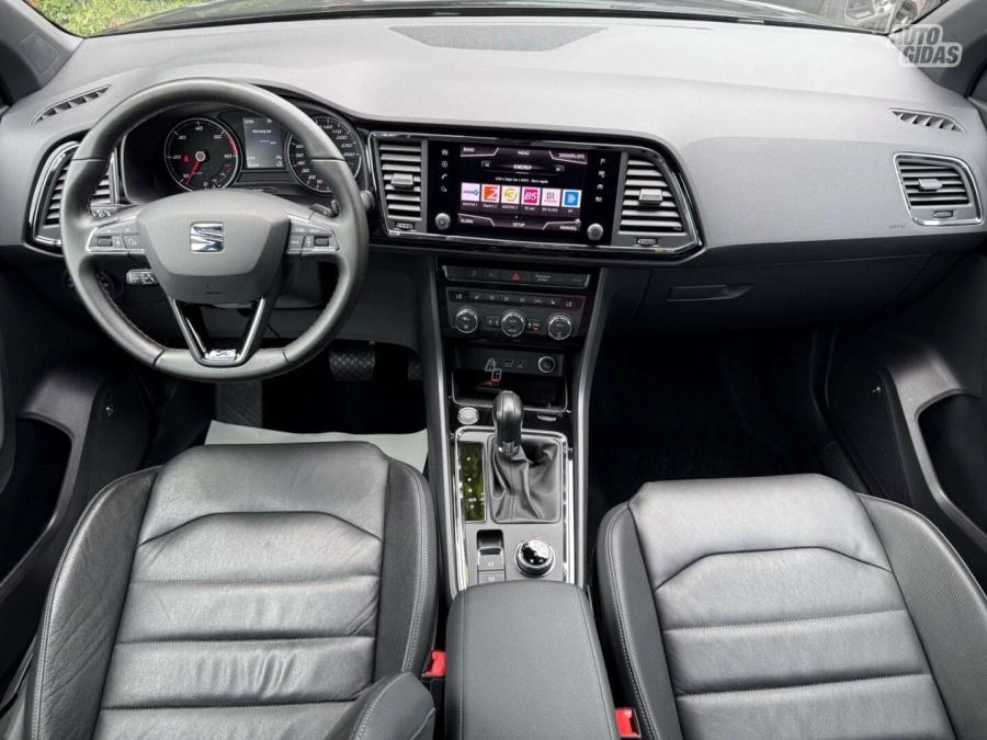 Melns SEAT Ateca 2020 Kauņa, ar dzinēja tilpumu 2.00 L un nobraukumu 92 tūkst. km par 26934 €, foto 14 vietnē AUTOMOTO.COM.LV