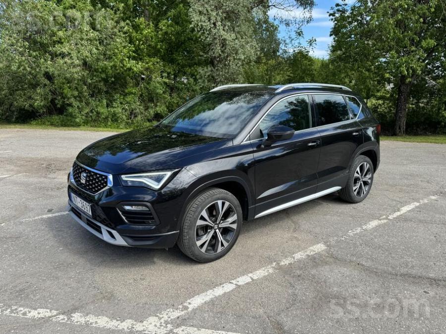 Черный Сеат Ateca 2020 в Рига, объемом двигателя 2.00 л и пробегом 146 тыс. км за 17950 €, фото 3 на AUTOMOTO.COM.LV