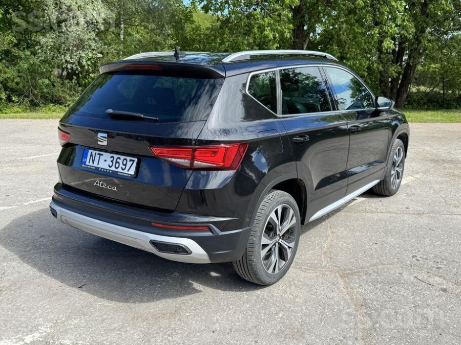 Черный Сеат Ateca 2020 в Рига, объемом двигателя 2.00 л и пробегом 146 тыс. км за 17950 €, фото 7 на AUTOMOTO.COM.LV