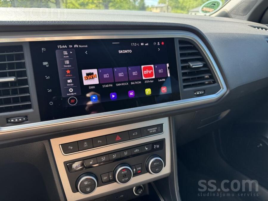 Черный Сеат Ateca 2020 в Рига, объемом двигателя 2.00 л и пробегом 146 тыс. км за 17950 €, фото 30 на AUTOMOTO.COM.LV