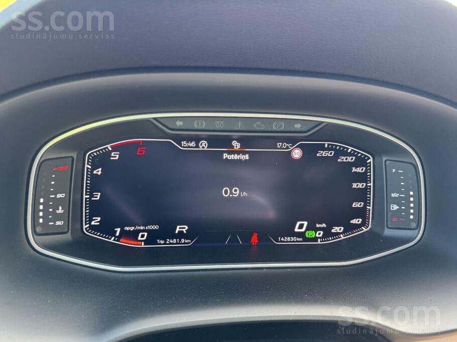 Черный Сеат Ateca 2020 в Рига, объемом двигателя 2.00 л и пробегом 146 тыс. км за 17950 €, фото 33 на AUTOMOTO.COM.LV