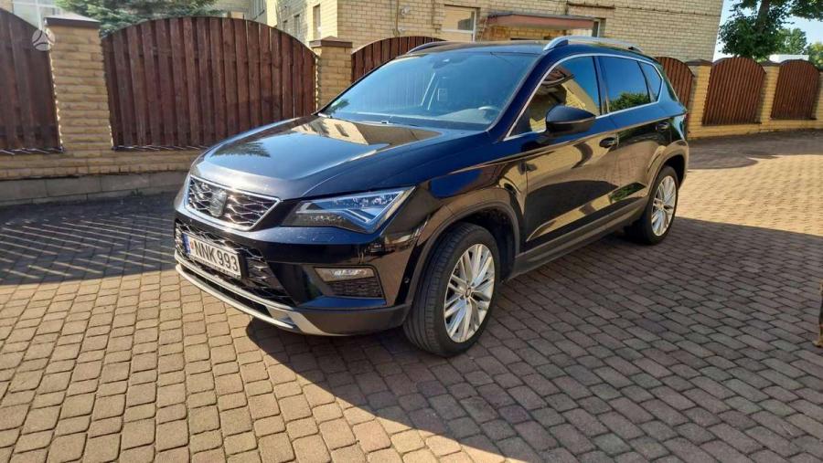 Melns SEAT Ateca 2020 Kupiškis, ar dzinēja tilpumu 1.97 L un nobraukumu 270 tūkst. km par 14900 €, foto 3 vietnē AUTOMOTO.COM.LV