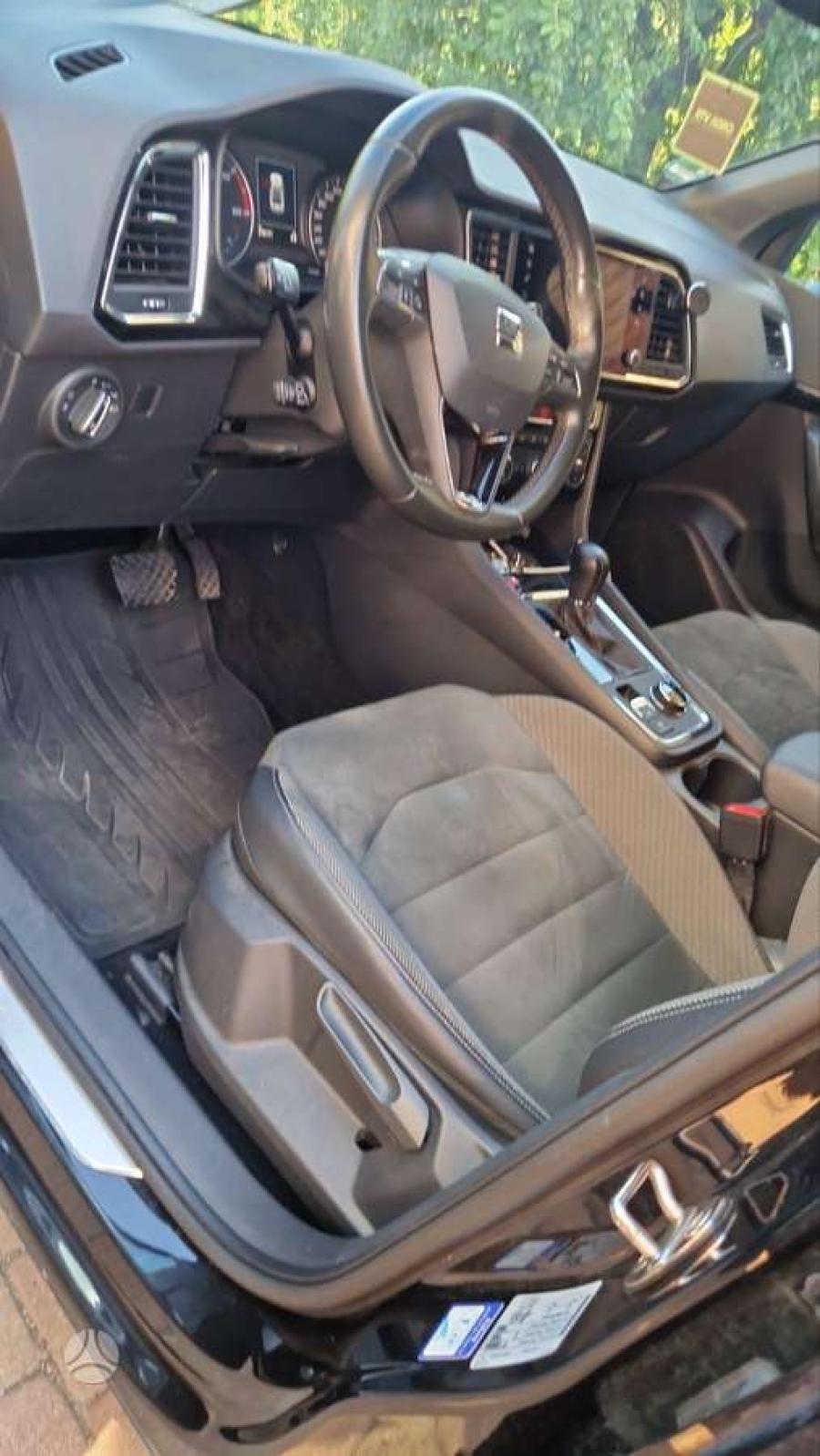 Melns SEAT Ateca 2020 Kupiškis, ar dzinēja tilpumu 1.97 L un nobraukumu 270 tūkst. km par 14900 €, foto 11 vietnē AUTOMOTO.COM.LV