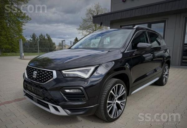 Черный Сеат Ateca 2021 в Вильнюс, объемом двигателя 1.50 л и пробегом 185 тыс. км за 19299 €, фото 2 на AUTOMOTO.COM.LV