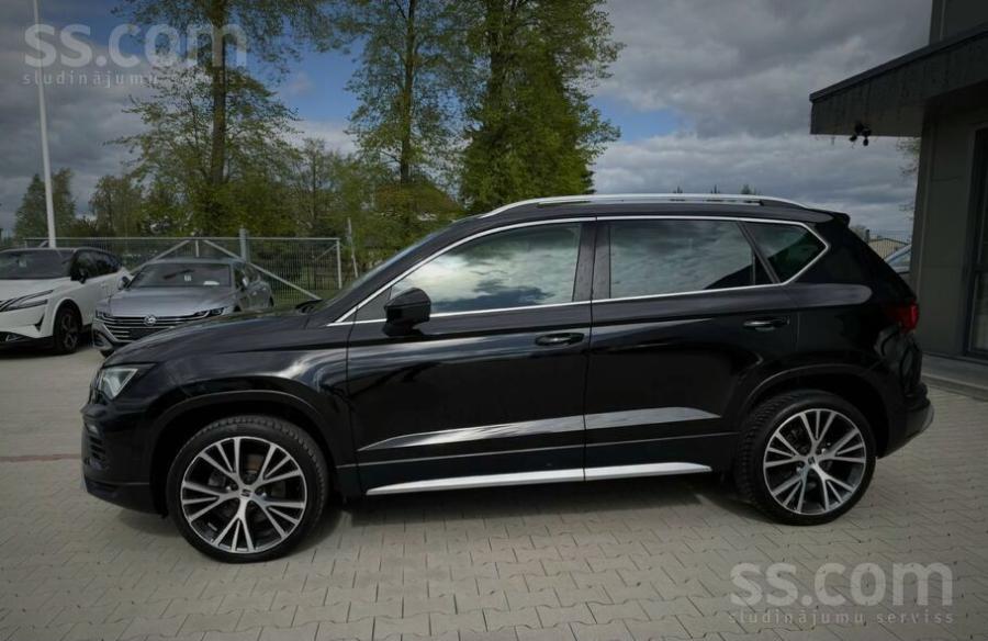 Melns SEAT Ateca 2021 Viļņa, ar dzinēja tilpumu 1.50 L un nobraukumu 185 tūkst. km par 19299 €, foto 3 vietnē AUTOMOTO.COM.LV