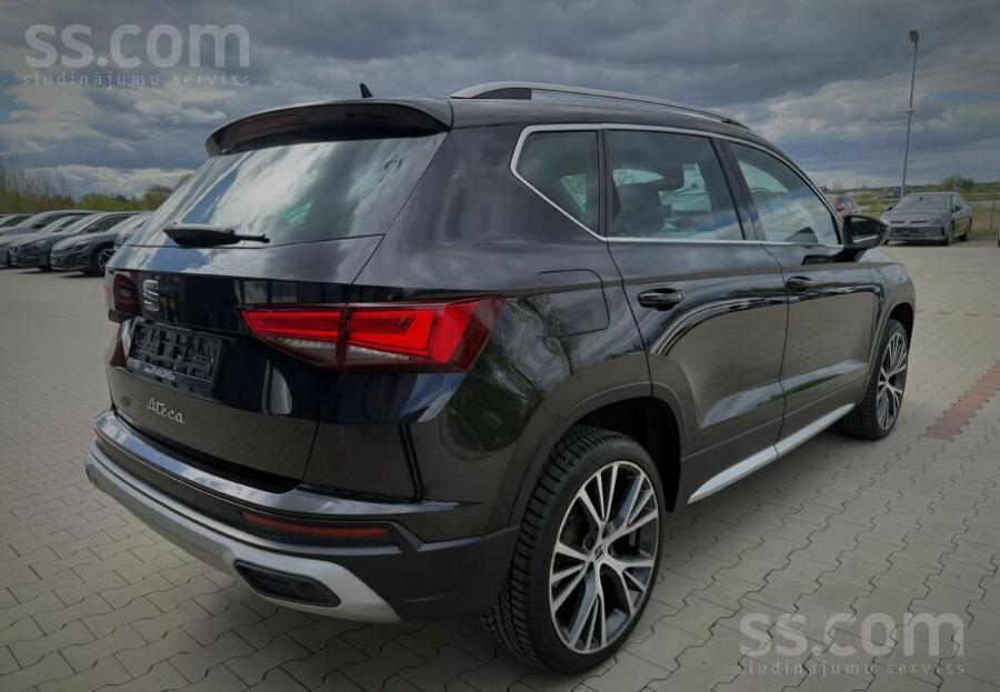 Melns SEAT Ateca 2021 Viļņa, ar dzinēja tilpumu 1.50 L un nobraukumu 185 tūkst. km par 19299 €, foto 6 vietnē AUTOMOTO.COM.LV
