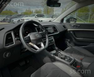 Melns SEAT Ateca 2021 Viļņa, ar dzinēja tilpumu 1.50 L un nobraukumu 185 tūkst. km par 19299 €, foto 7 vietnē AUTOMOTO.COM.LV