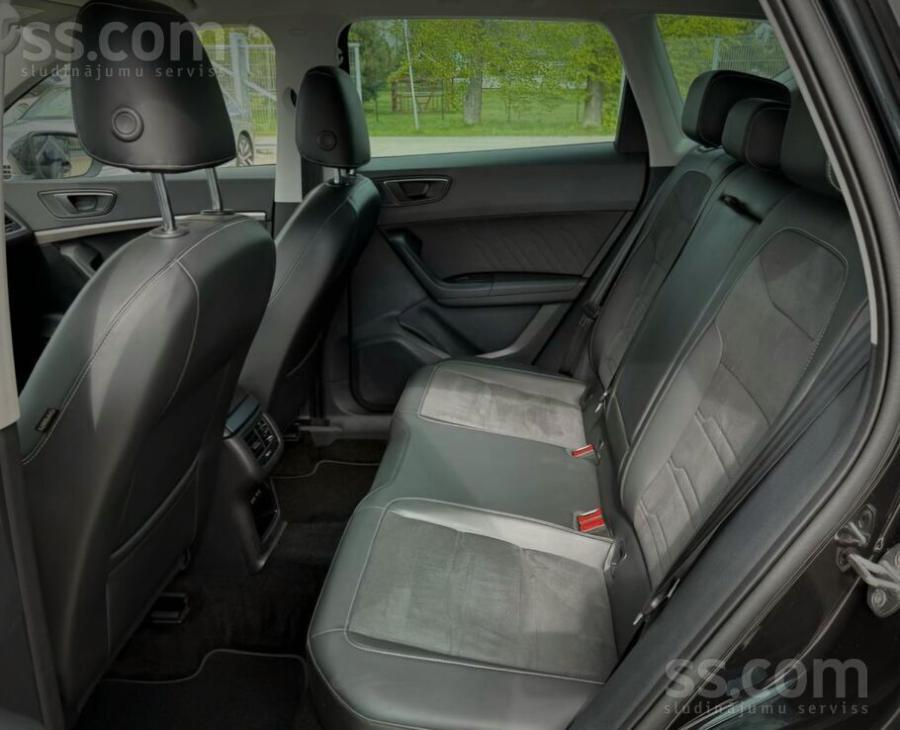 Melns SEAT Ateca 2021 Viļņa, ar dzinēja tilpumu 1.50 L un nobraukumu 185 tūkst. km par 19299 €, foto 16 vietnē AUTOMOTO.COM.LV