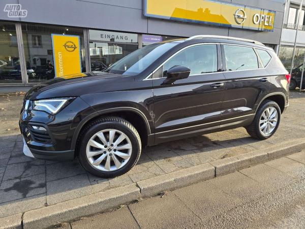 Black SEAT Ateca 2021 in Kaunas, with an engine capacity of 2.00 L and mileage of 91 thousand km for 21834 €, photo 1 on AUTOMOTO.COM.LV