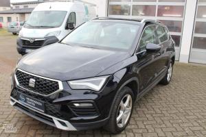 Black SEAT Ateca 2021 in Kaunas, with an engine capacity of 1.50 L and mileage of 42 thousand km for 26520 €, photo  on AUTOMOTO.COM.LV