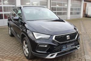 Black SEAT Ateca 2021 in Kaunas, with an engine capacity of 1.50 L and mileage of 42 thousand km for 26520 €, photo 2 on AUTOMOTO.COM.LV