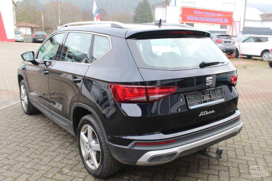 Black SEAT Ateca 2021 in Kaunas, with an engine capacity of 1.50 L and mileage of 42 thousand km for 26520 €, photo 4 on AUTOMOTO.COM.LV