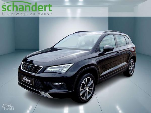 Melns SEAT Ateca 2021 Kauņa, ar dzinēja tilpumu 1.50 L un nobraukumu 30 tūkst. km par 24924 €, foto 1 vietnē AUTOMOTO.COM.LV